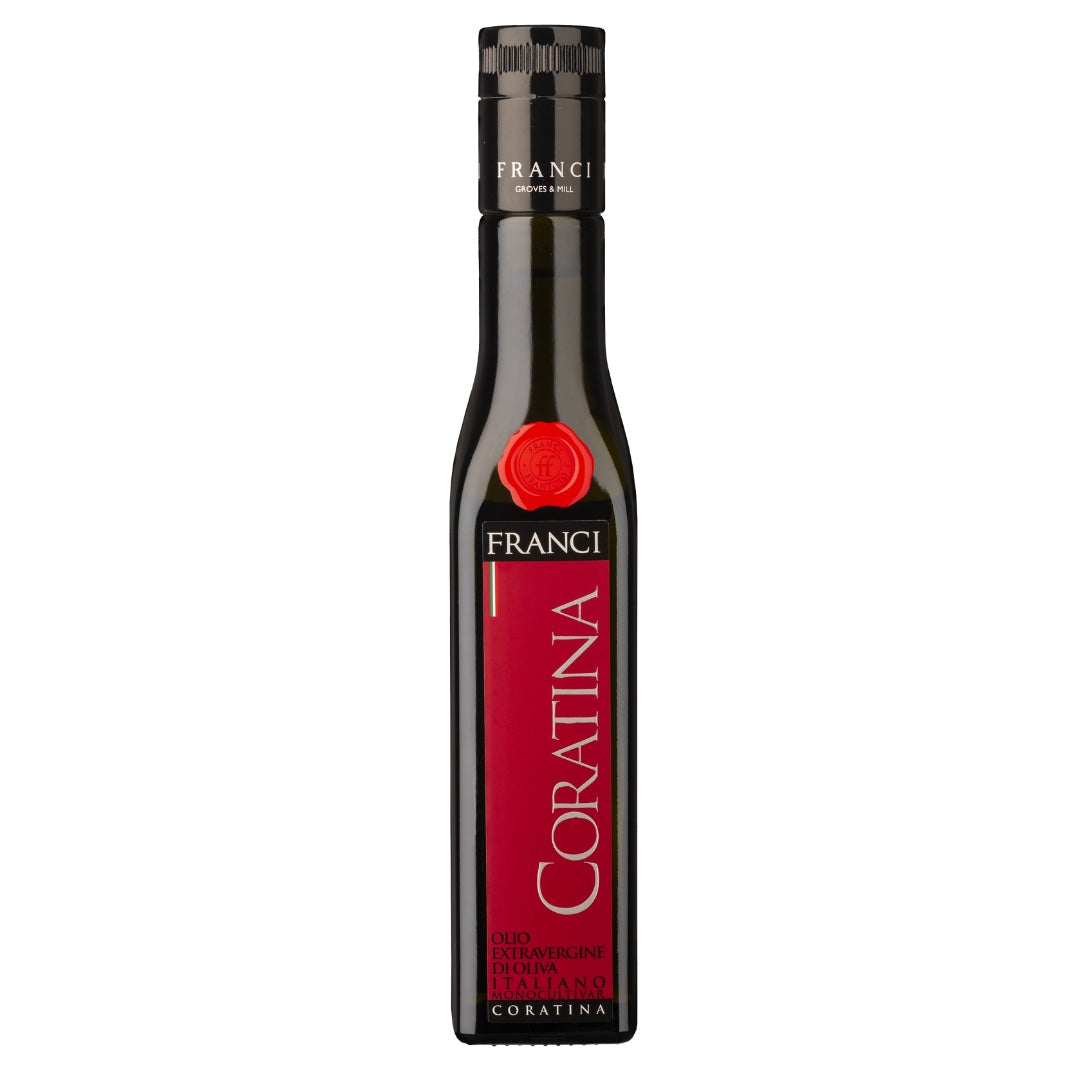 Italian Frantoio Franci Coratina Extra Virgin Olive Oil 250ml from Tuscany