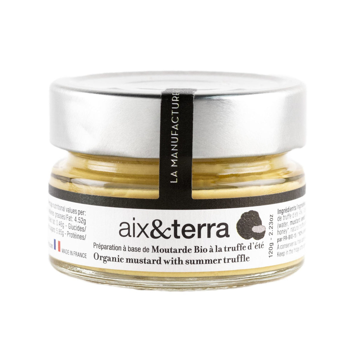 Organic truffle mustard– Aix & Terra 120g