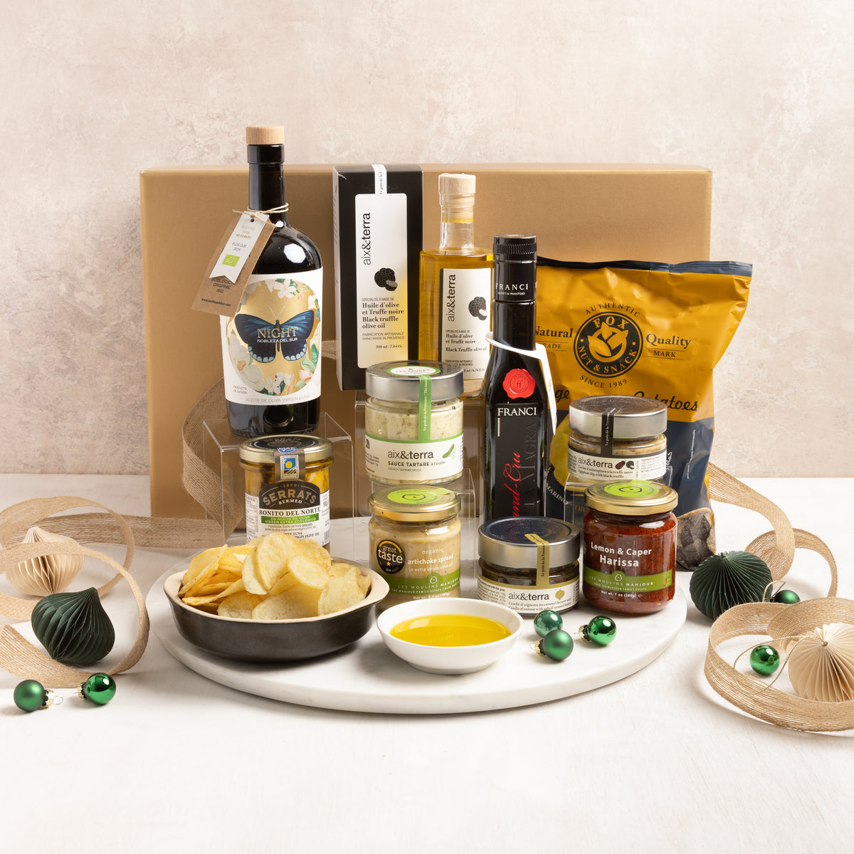 Land and Sea Mediterranean Gourmet Hamper Box